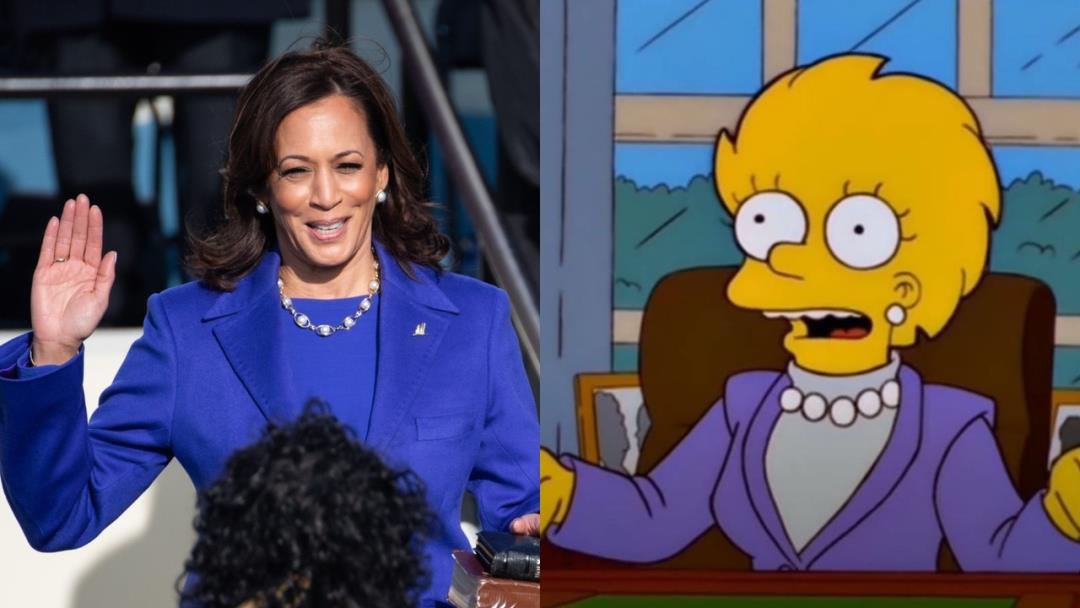 Los Simpson predijeron candidatura de Kamala Harris en episodio de Lisa ...